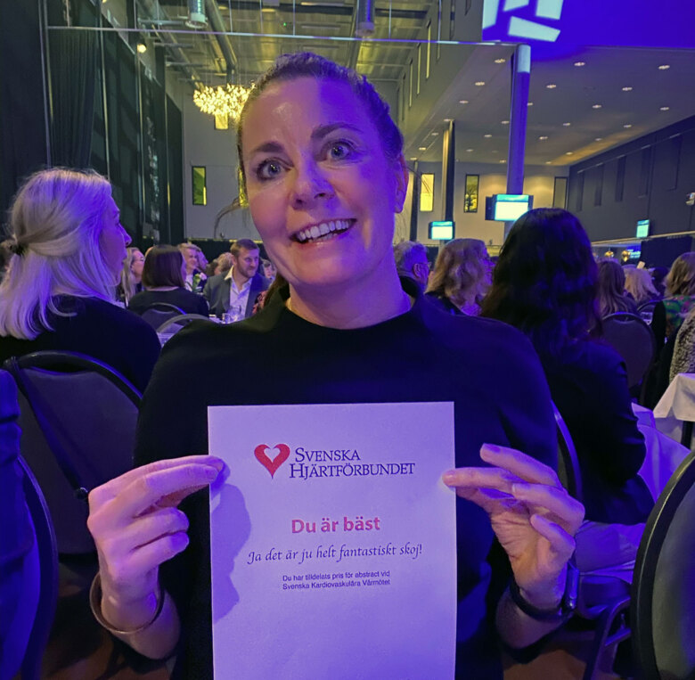 Anna Falk fick pris vid Kardiovaskulära Vårmötet | Karolinska ...