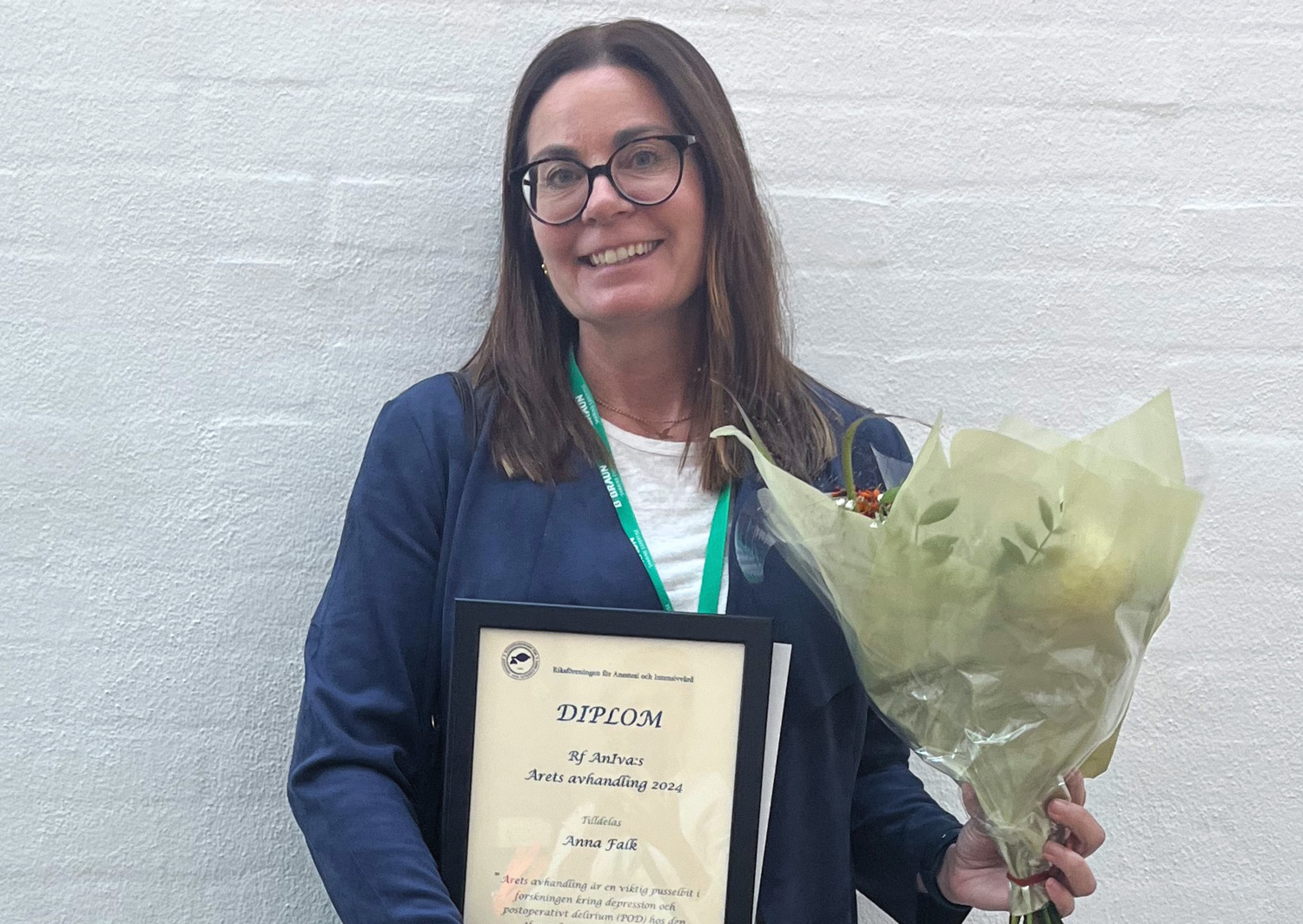 Anna Falk får pris för årets avhandling | Karolinska Institutet Nyheter