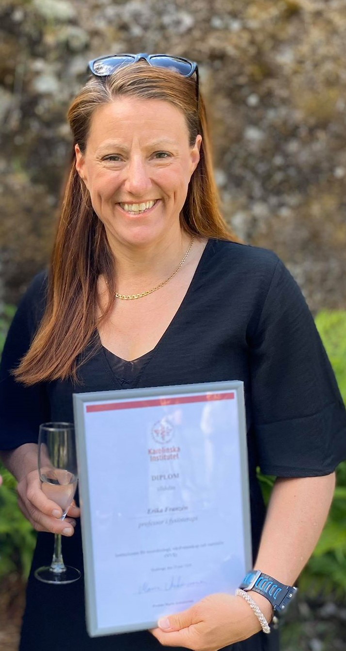 Erika Franzén - professor i fysioterapi | Karolinska Institutet Nyheter