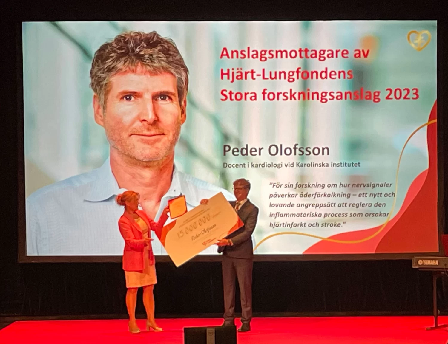 Peder Olofsson får Hjärt - Lungfondens stora forskningsanslag 2023 ...