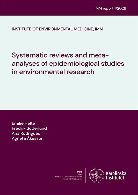 Ny IMM-rapport: Systematic reviews and meta-analyses of epidemiological ...