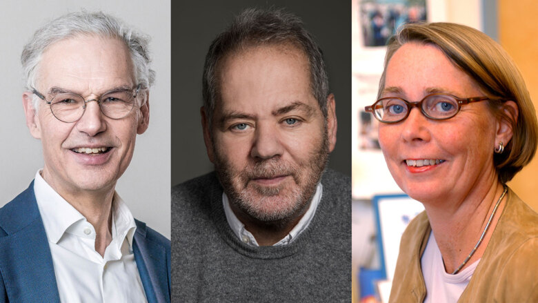 Jan Andersson, Stefan Einhorn och Ingrid Lundberg tilldelas stora silvermedaljen 2022 ...